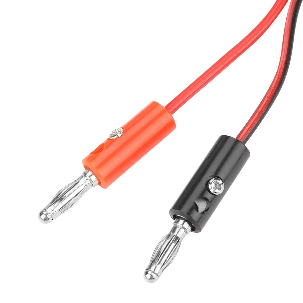 Banana Clip Test Multimeter Banana Plug Clip Test Probe Output Cable Line 30V 5A for Adjustable DC Regulated Power Test Cables Set