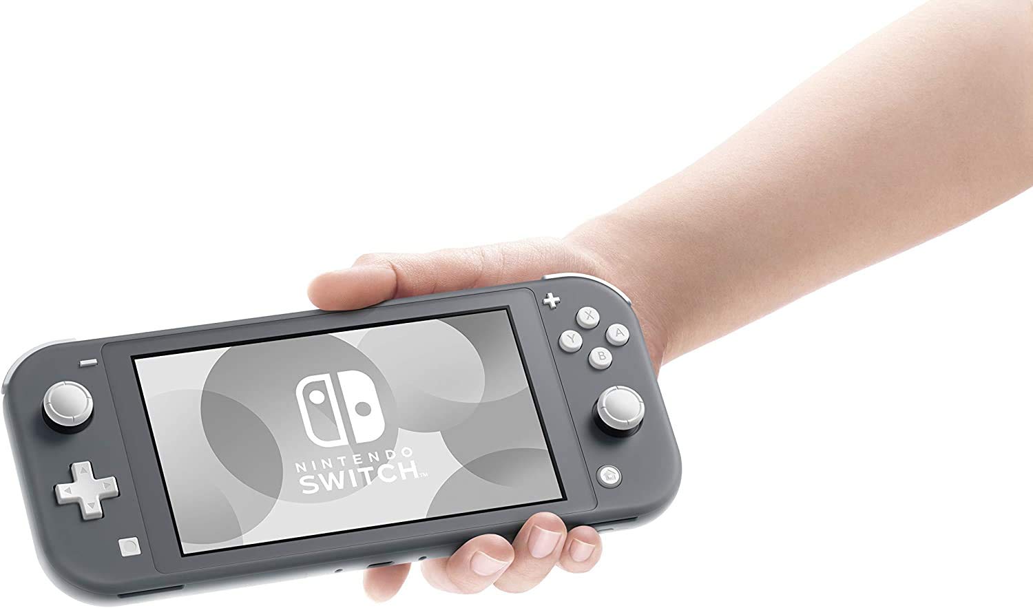 Nintendo Newest Switch Lite Game Console, Gray with 128GB AllyFlex MemoryCard
