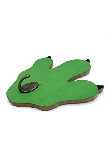 Dinosaur Footprint Kids Coat Hanger - Dinosaur Bathroom Decor - Dinosaur Decorations Classroom Organization Backpack Hook - Dinosaur Decor Boys Room Wall Decor
