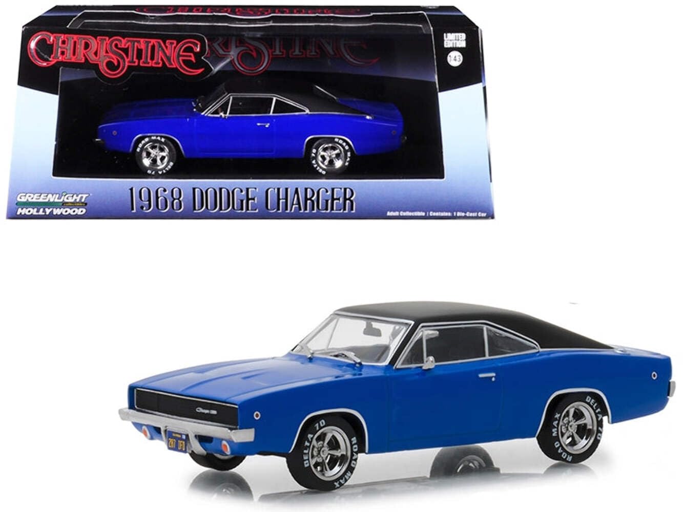 Greenlight 86531 1: 43 Christine (1983) - Dennis Guilder's 1968 Dodge Charger R/T
