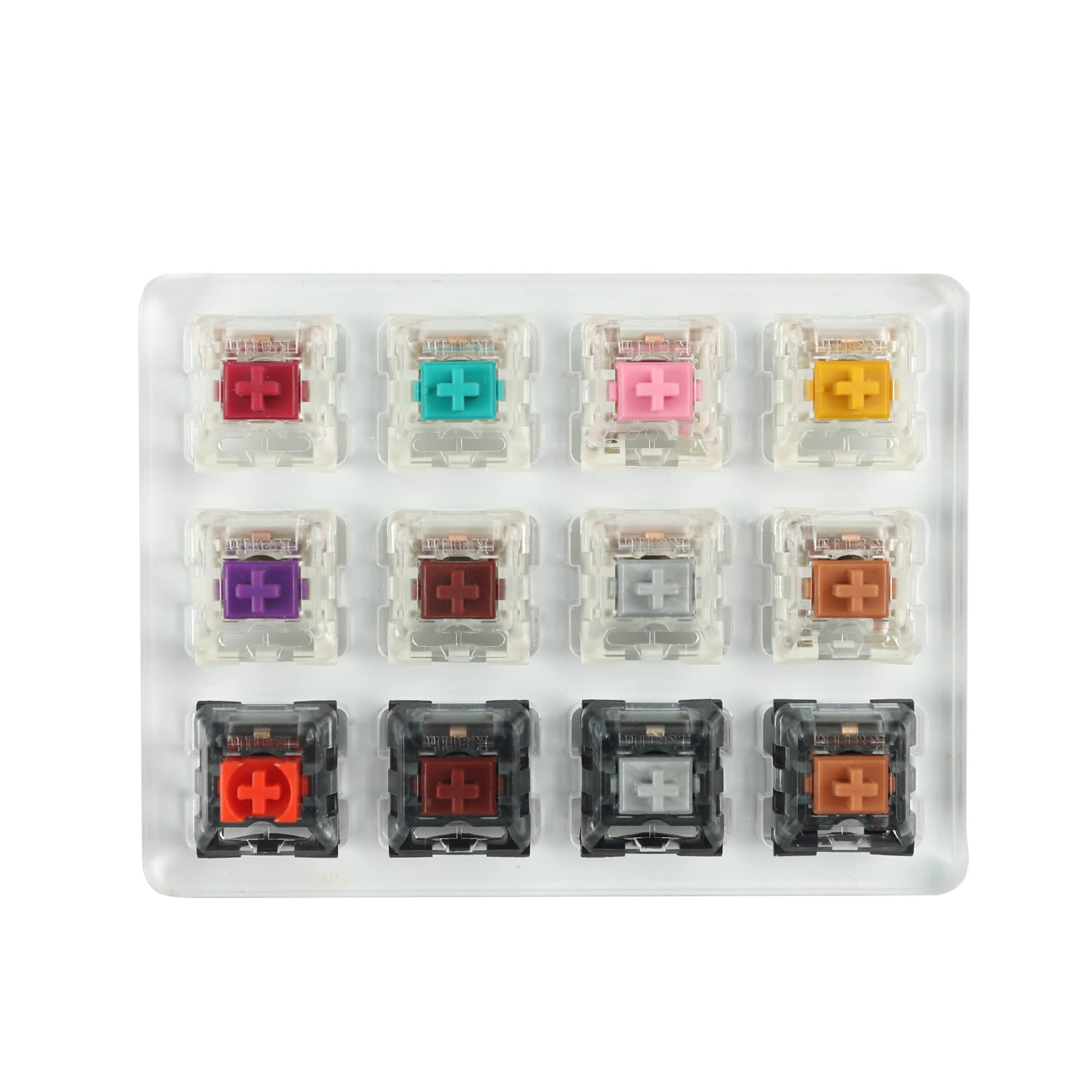 Kailh Speed Gold Silver Copper Bronze Pink Super Silver Copper Red Bronze Pro Purple Light Green MX SMD 3 Pin RGB Switches Tester