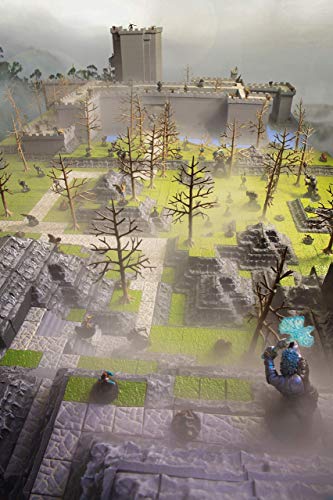 Monster Adventure Terrain- 50pc Foliage Tile Expansion Pack- Hand-Painted 1x1 - Tile Set- Easy Snap Creates Amazing Tabletop Terrain in Minute- Customize Your D&D and Pathfinder Dungeons Your Way