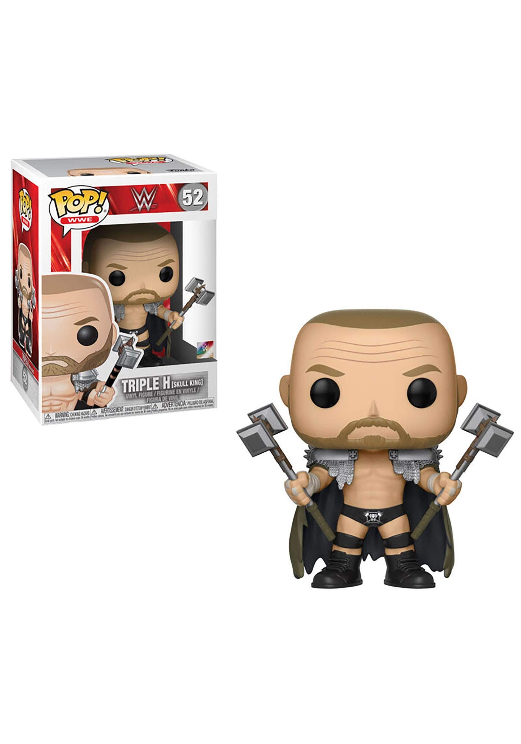 Funko Pop! WWE - Triple H Skull King Collectible Figure, Multicolor