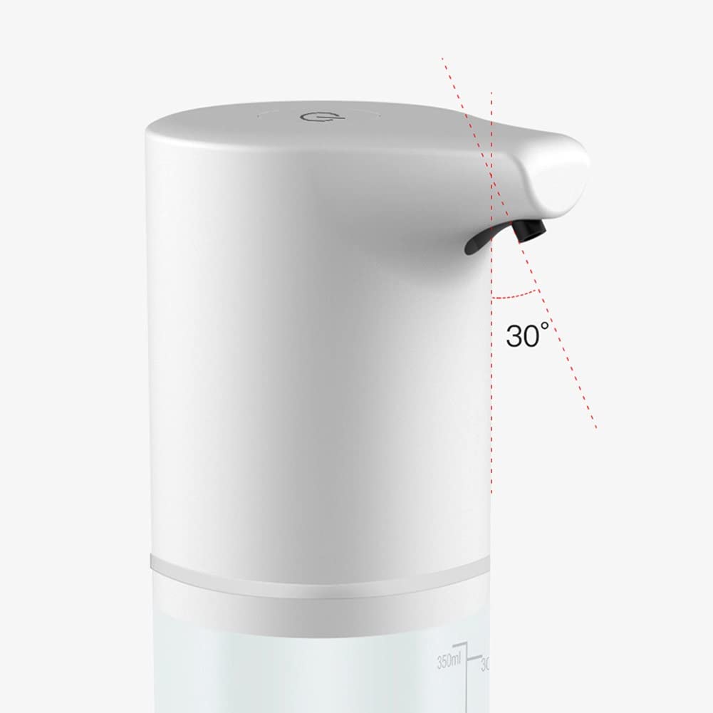 AVLUZ Soap Dispenser, Touchless Automatic Foam Soap Dispenser USB Rechargeable Smart Infrared Sensor Soap Dispenser for Kitchen Bathroom (Color : Pink)