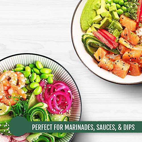 Best Of Thailand Premium Lite Soy Sauce Low Sodium | 2 Bottles of Lite Soy Sauce 23.65oz Real Authentic Asian-Brewed Marinade for Marinating Fish, Meat & Roasted Vegetables | 75% Less sodium