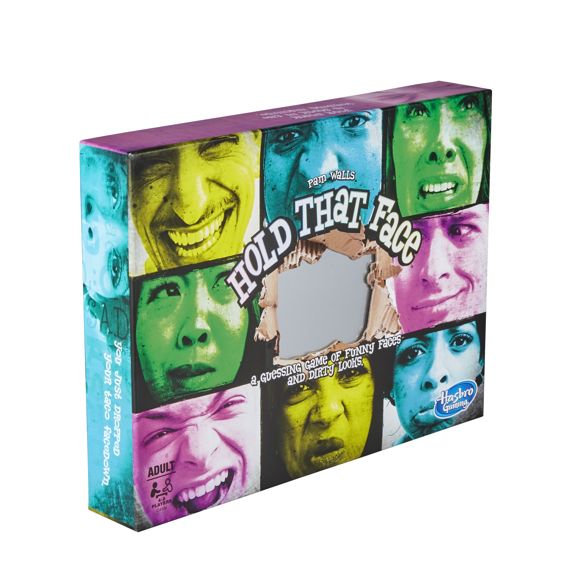 Hasbro Gaming Hold That Face Adult Party Guessing Game(Amazon Exclusive)