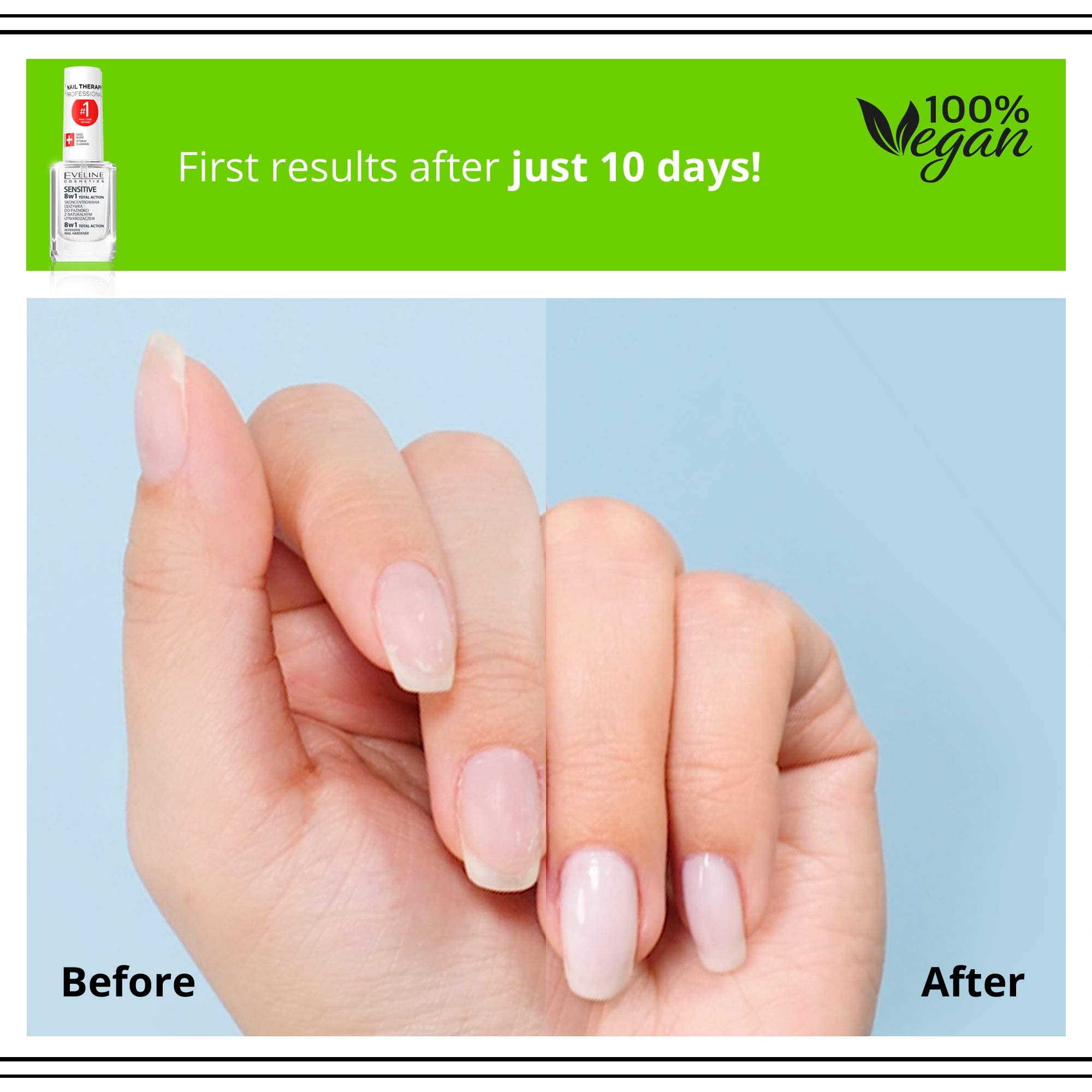 Total Action 8 in 1 Intensive Nail Treatment and Conditioner Sensitive