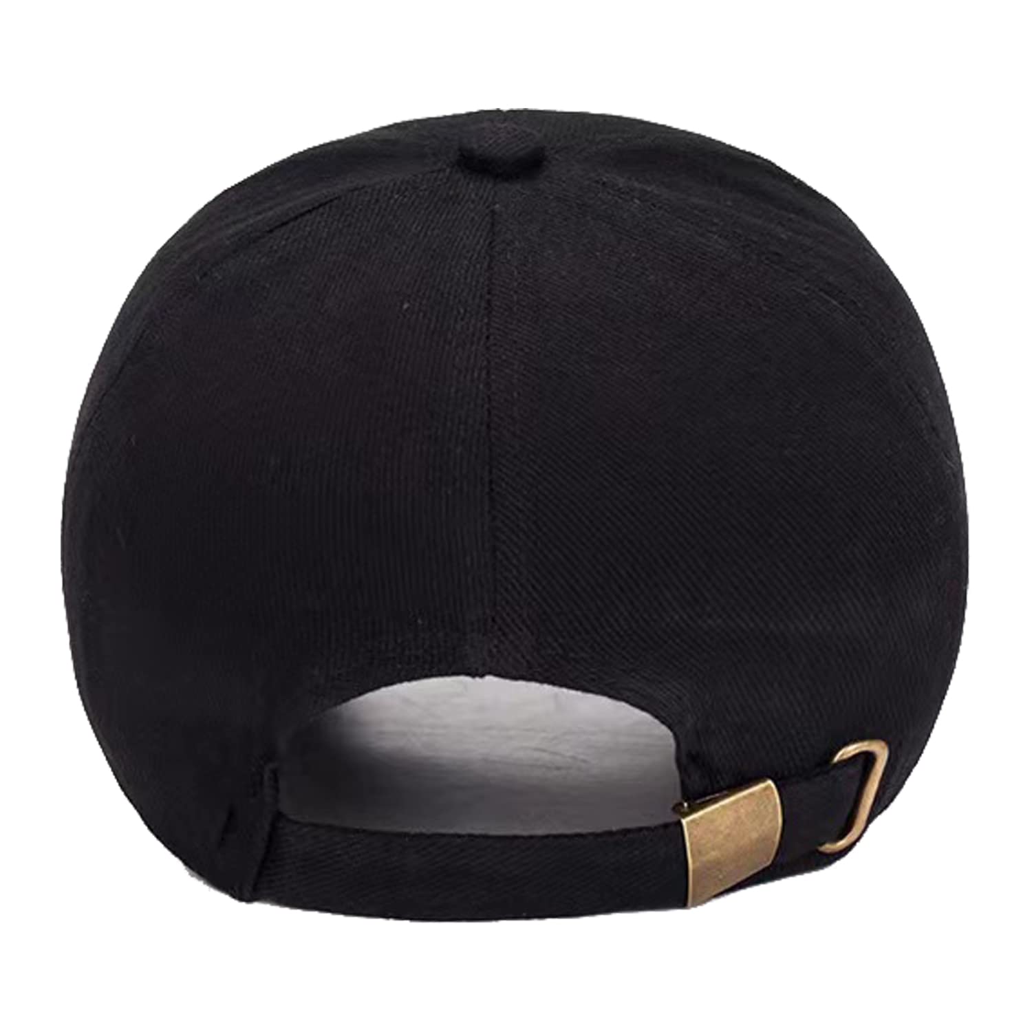 Black Baseball Hat for Men Women Adjustable Dad Hats Ball Cap