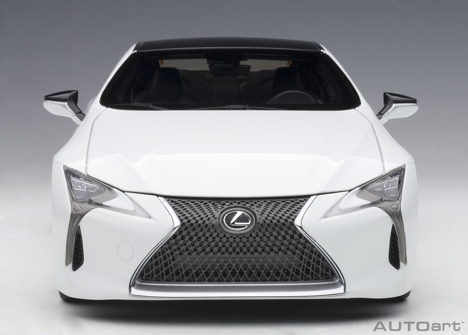 AUTOart Lexus LC500 Metallic White 1/18 Model Car 78846