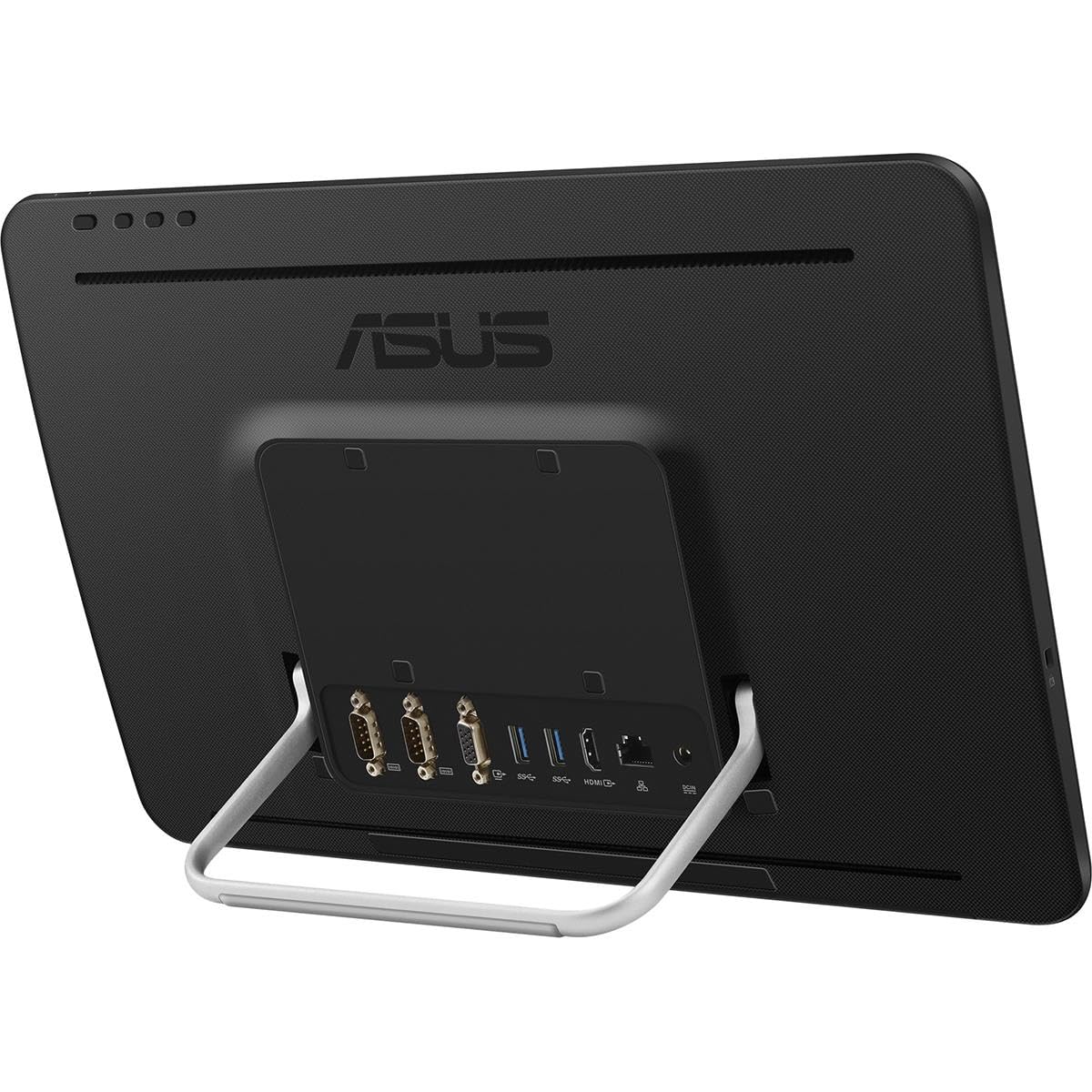 ASUS All-in-One Desktop PC, 15.6-inch LED Back-lit HD Touch Display, Intel Celeron N4020 Processor, 4GB DDR4 RAM, 128GB SATA SSD, Windows 10 Pro, V161GAR-XH001T,Black