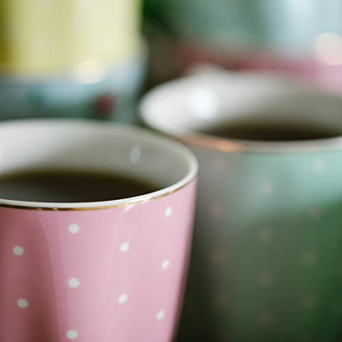 BTaT- Royal Coffee Mugs, 12 oz, Set of 8, Floral Mugs, Porcelain Bone China, Tea Mug, Coffee Cups, Coffee Mug Set, Large Coffee Mugs, Coffee Cups Set, Mugs for Coffee, Tea Cups