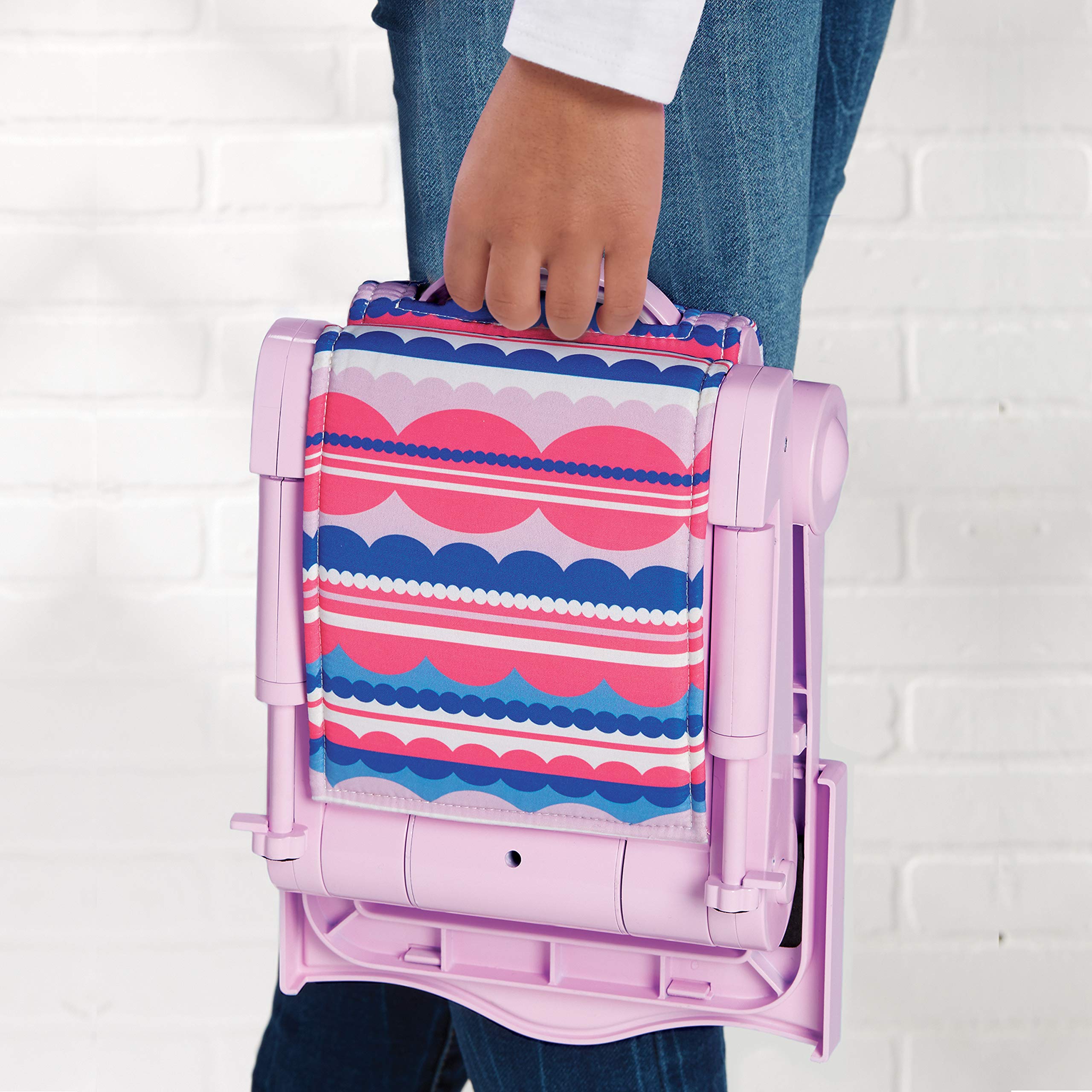 Journey Girls Take-Along Seat for 18 Inch Dolls, Includes Folding Chair and Accessories, Kids Toys for Ages 6 Up by Just Play