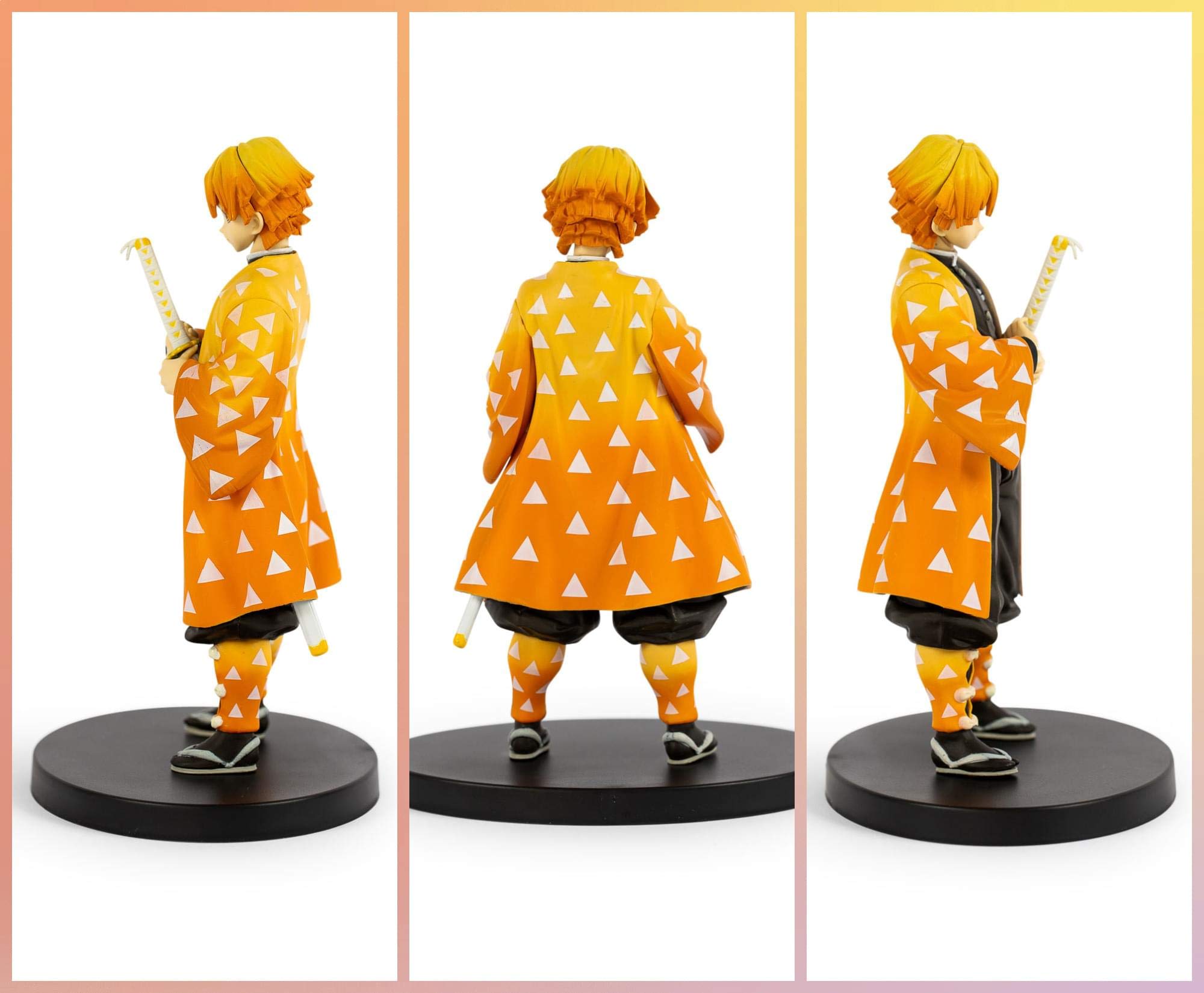 Banpresto 19863 Demon Slayer (Kimetsu no Yaiba) Vol.3 Zenitsu Agatsuma Figure