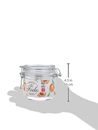 Bormioli Rocco Fido Storage Jar 11.75 oz, Set of 12