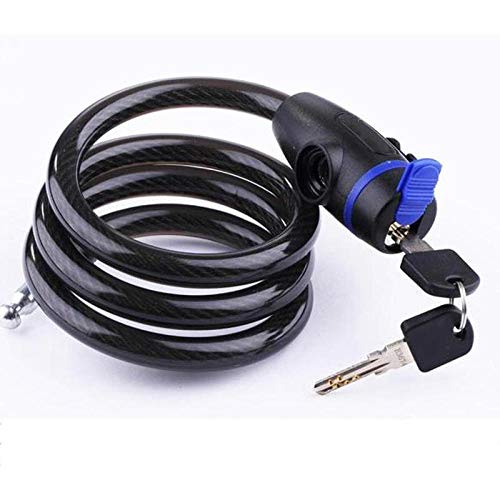 Bicycle Lock Universal Anti-Theft Bike Bicycle Lock Stainless Steel Cable Coil for Castle Motorcycle Cycle Bike Security Lock with Bike Lock