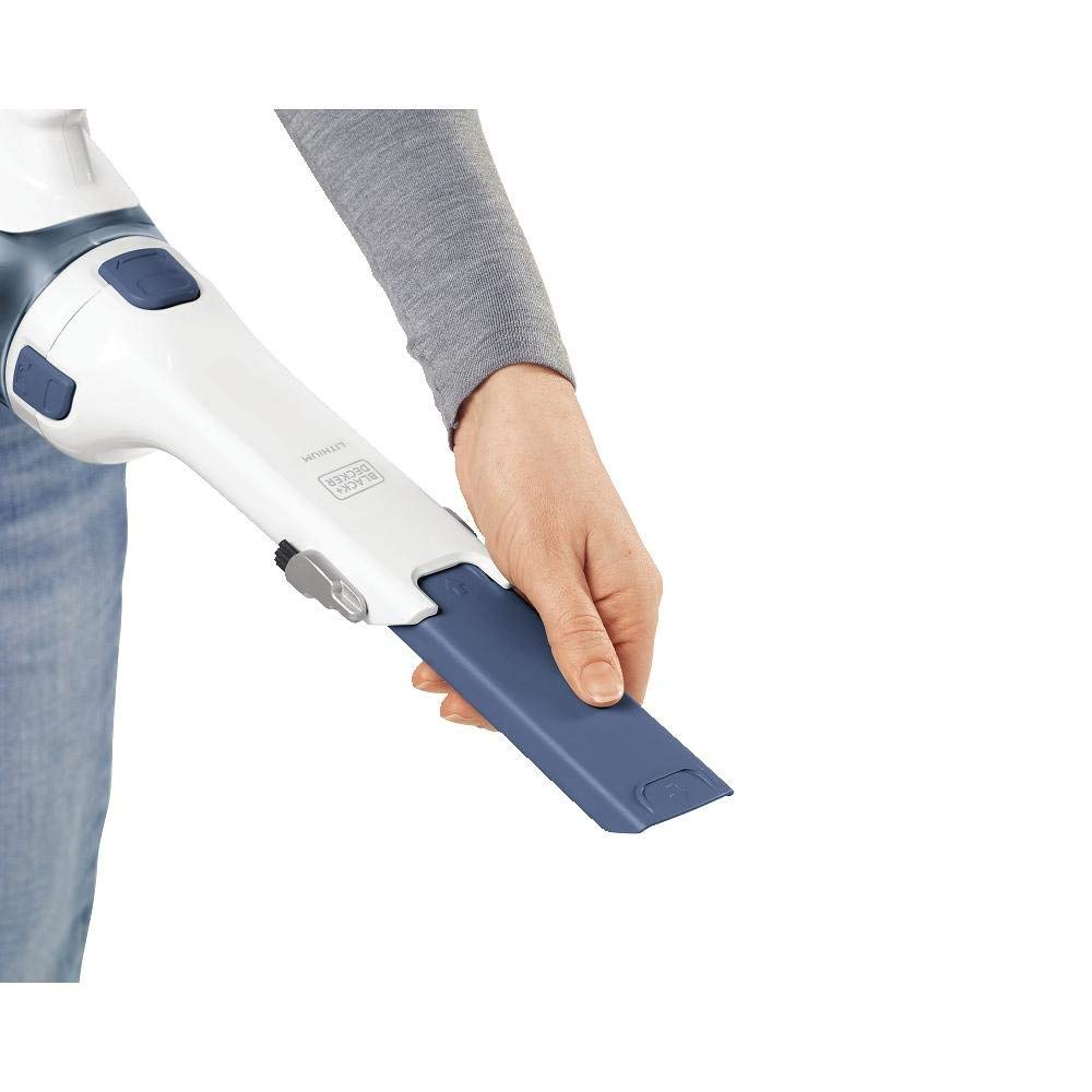 BLACK+DECKER Dustbuster Handheld Vacuum, Cordless, Ink Blue (HHVI325JR22) (Renewed)