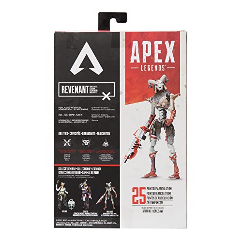 Electronic Arts Apex Legends Action Figure 6-Inch Revenant Collectible Legendary: Unholy Beast Skin