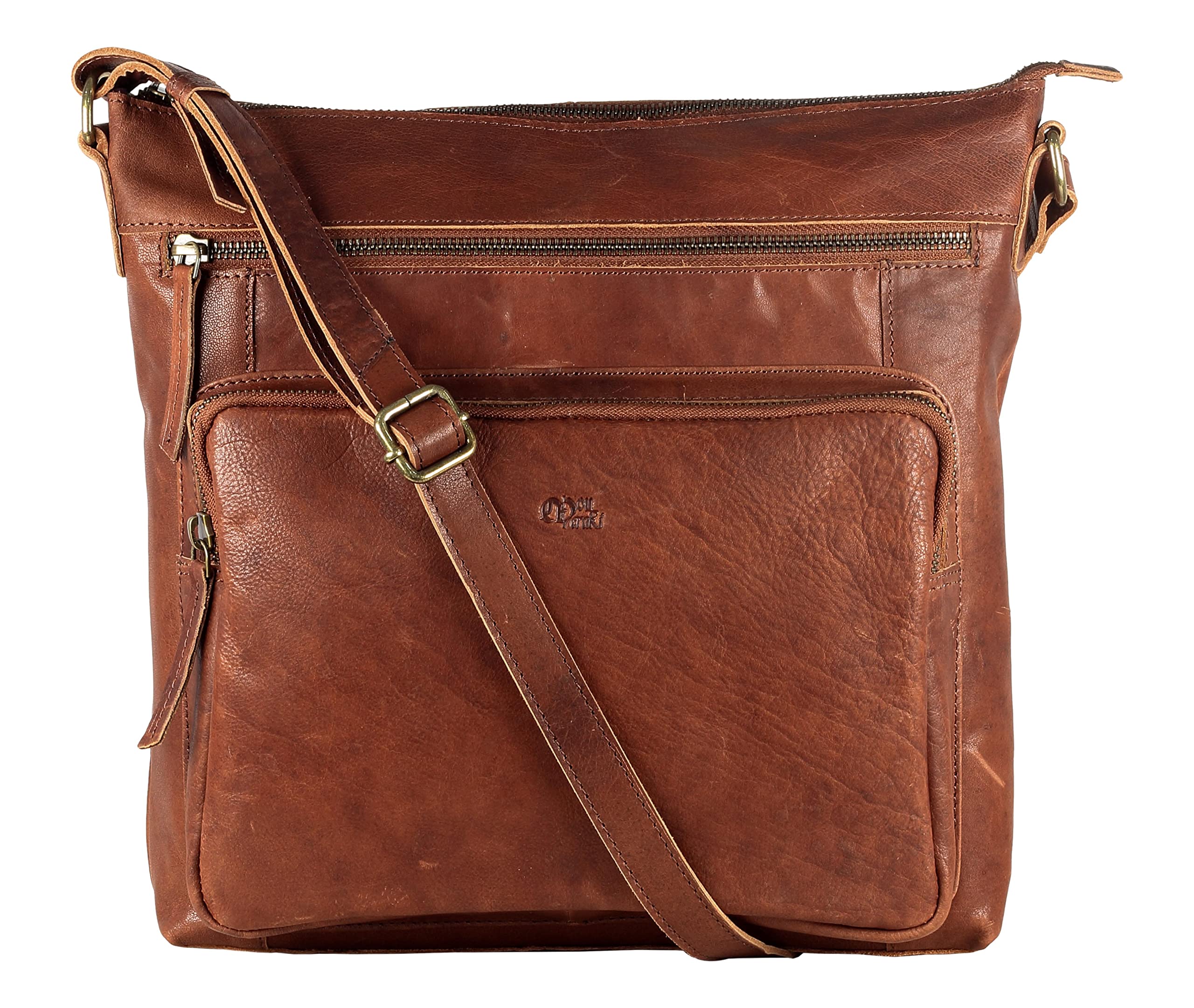 Mou Meraki Genuine Leather Large Crossbody Purse and Handbags - Crossover Bag Over the Shoulder Women (SMALL LIGHT YELLOW)