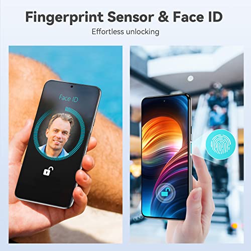 CUBOT X50 Mobile Phone 8 GB RAM+128GB ROM, Smartphone Android 11with 64MP Rear Cameras,6.7 Inch Large Screen 4G Dual SIM Phone 4500mAh Battery, Fingerprint& Face Unlock,GPS NFC-Black