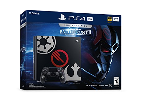 PlayStation 4 Pro 1TB Limited Edition Console - Star Wars Battlefront II Bundle [Discontinued]