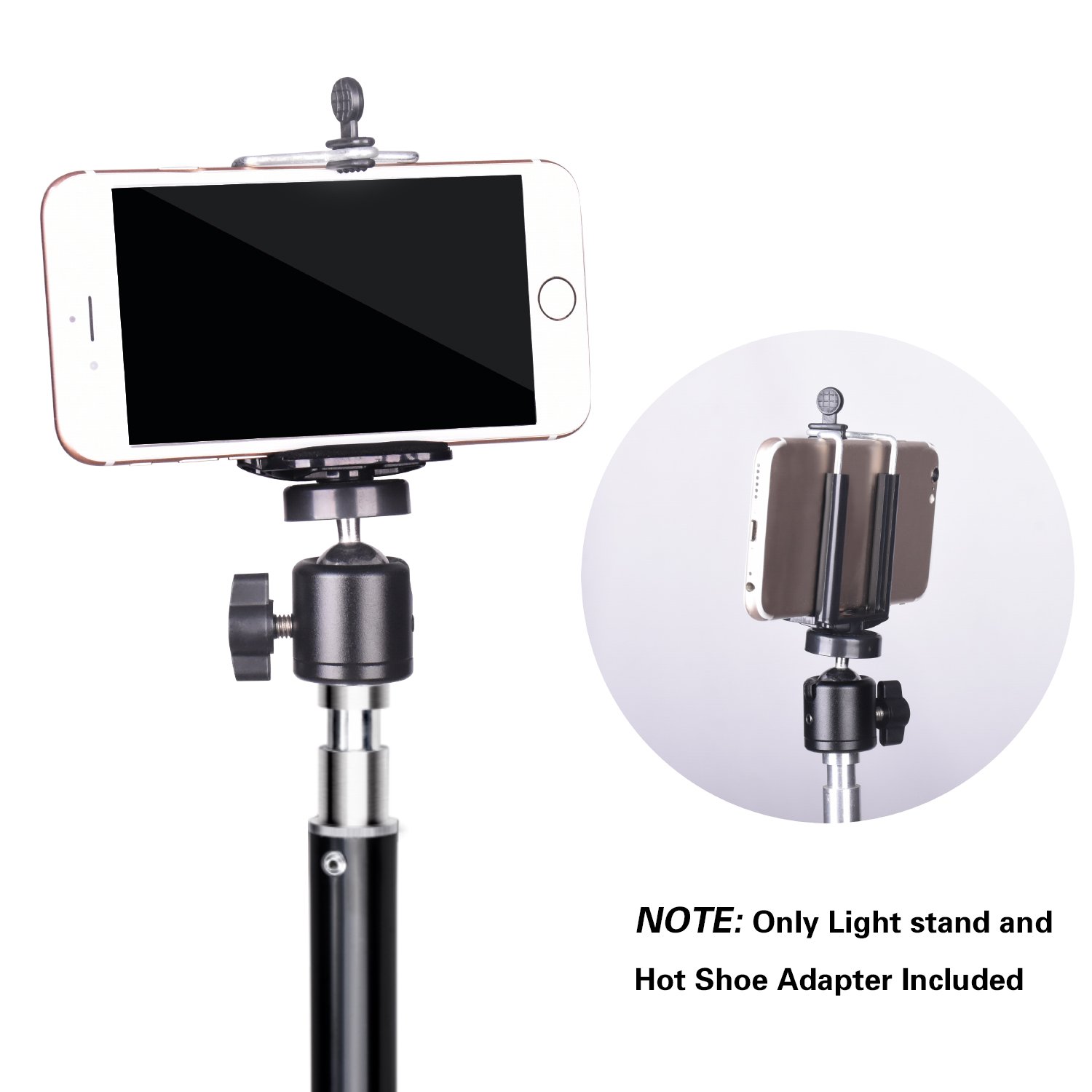 EMART VR Tripod Stand, Compatible with HTC Vive, VR Base Station 2.0, Sensor Stand for Oculus Rift Constellation (2 Pack)