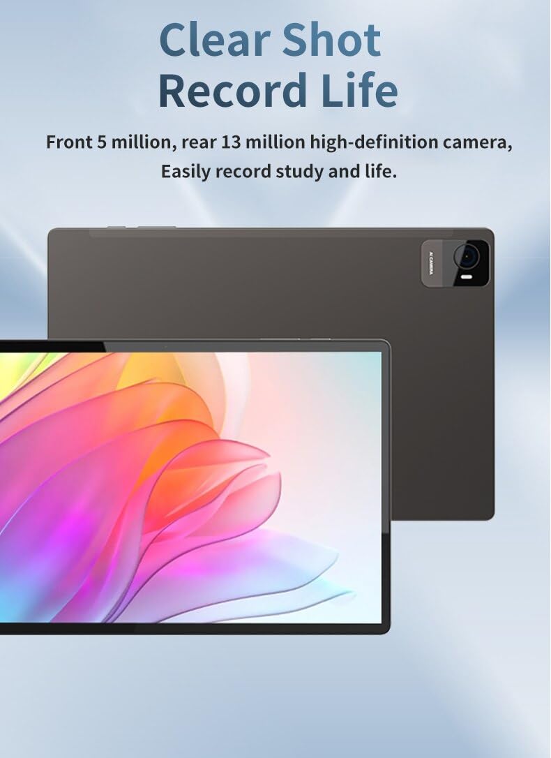 AXCID Jumper EZpad M11 10.5 Inches Android 12 8GB RAM 128G ROM UNISOC T616 13.0MP Rear +5.0MP Front Camera 4G LTE Students Entertainment 7000mAH Android Tablet PC
