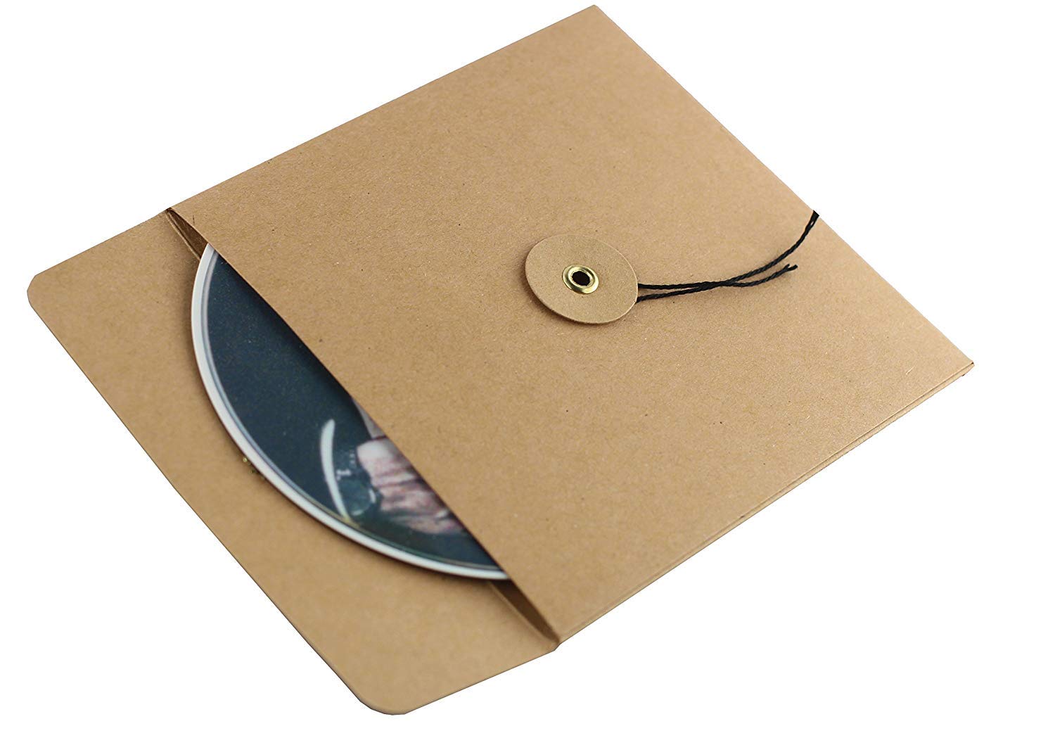 Wyvern Resleeve Cardboard Cd Sleeve 10 Pack/Set 5.11"×5.11" (13×13cm) Brown Wv-cdpch-br