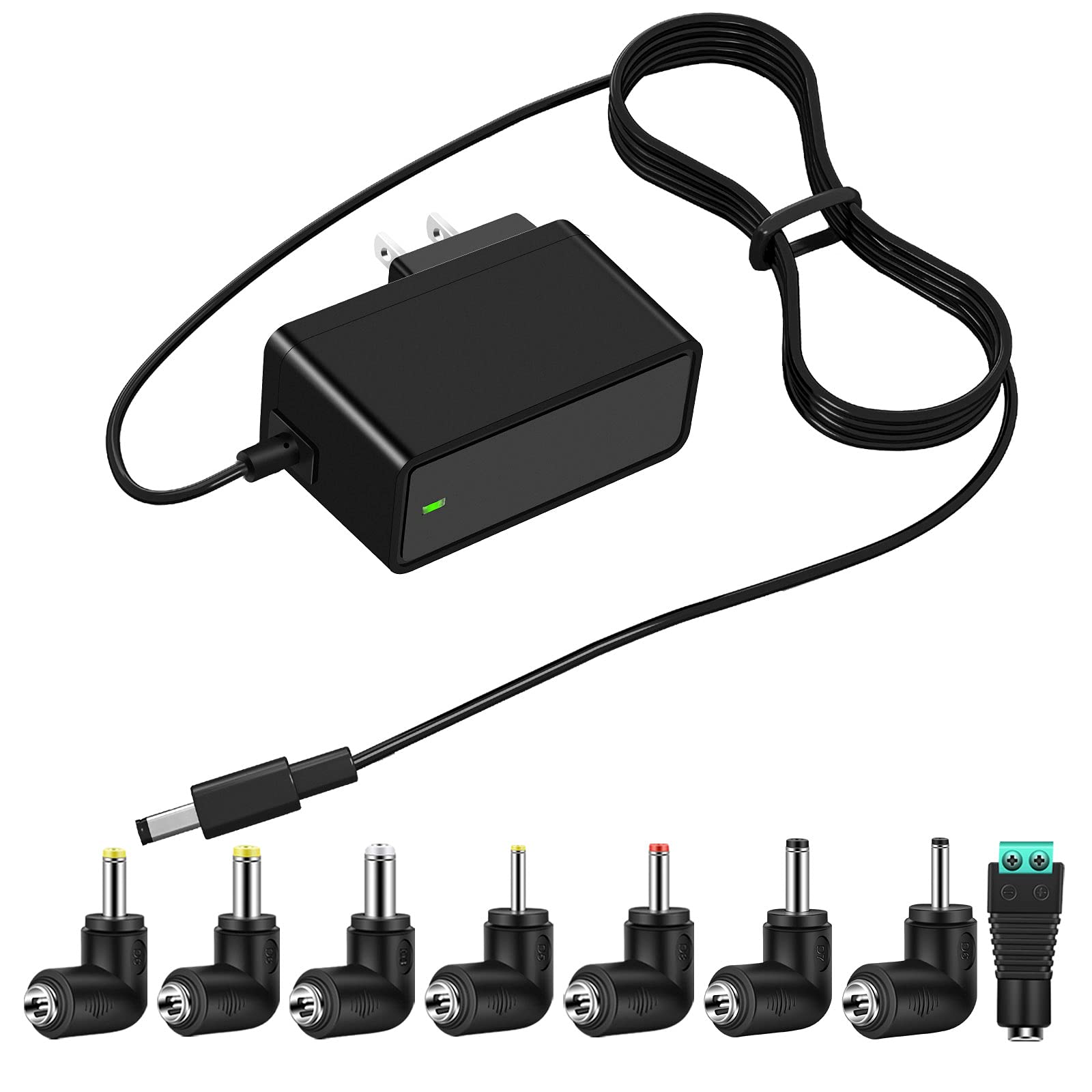 MULTIM Kids Powered Ride On Car Universal Power Charger Supply Compatible with 12V a Variety of Electric Baby Carriage Ride Toy Battery Replacement AC DC Power Adapter Cord