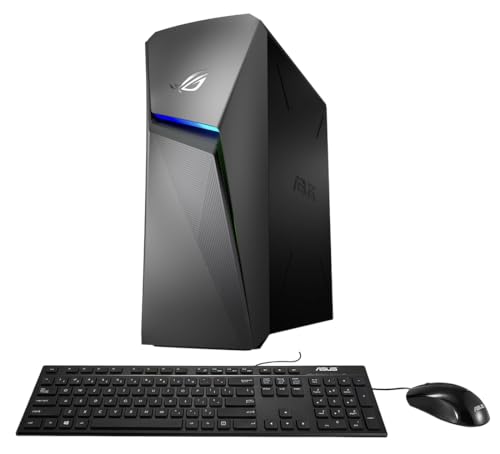 ASUS ROG Strix G10DK Gaming Desktop PC (AMD Ryzen 5 3600X 6-Core, 16GB RAM, 1TB PCIe SSD, GeForce GTX 1660 Ti 6GB GDDR6, AC WiFi, Bluetooth 5.1, HDMI, Win 11 Home) (Renewed)