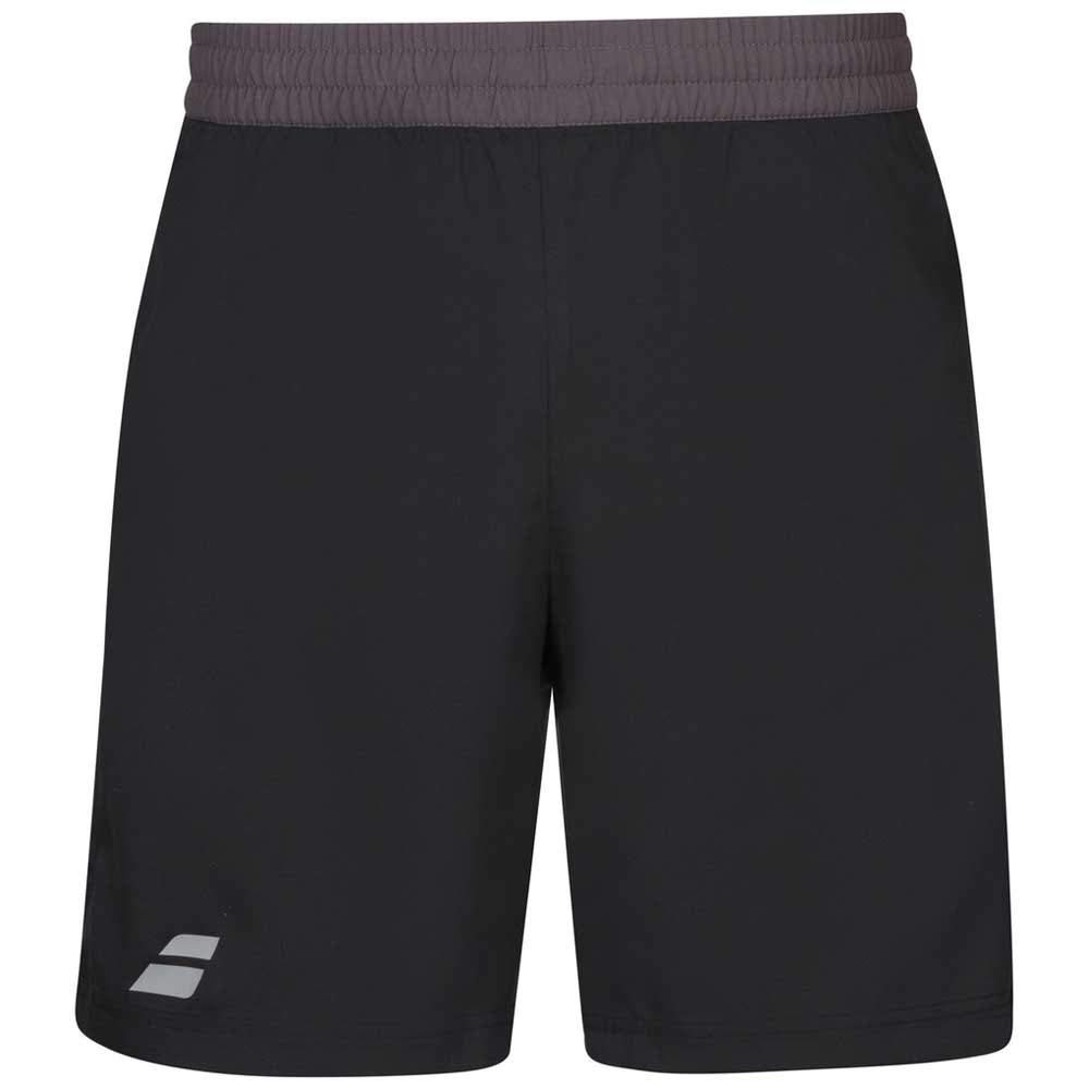 Babolat Men's Play Tennis Shorts, Black/Black (US Size XX-Large)