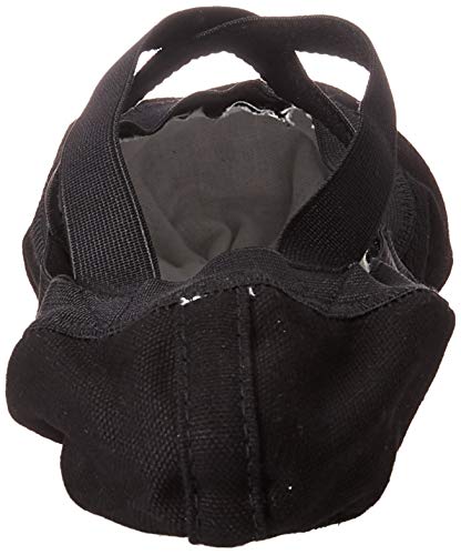 Bloch womens Pro Elastic dance shoes, Black, 6.5 Wide US