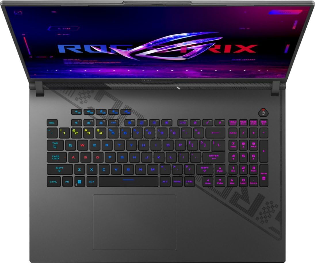 ASUS ROG Strix 18" 240Hz Gaming Laptop QHD-Intel Core i9 32GB DDR5 1TB SSD NVIDIA GeForce RTX 4080 Windows 11 Home Eclipse Gray