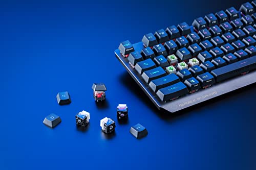 ASUS ROG Strix Scope RX TKL Wireless Deluxe - 80% Gaming Keyboard, Tri-Mode Connectivity (2.4GHz RF, Bluetooth, Wired), ROG RX Red Optical Mechanical Switches, PBT Keycaps, RGB, Wrist Rest, Black