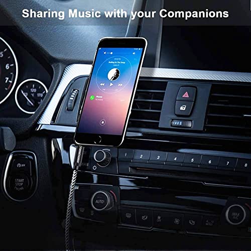 Bundle – 2 Items:USB C to 3.5mm Headphone Adapter and 3.5mm Aux Cable