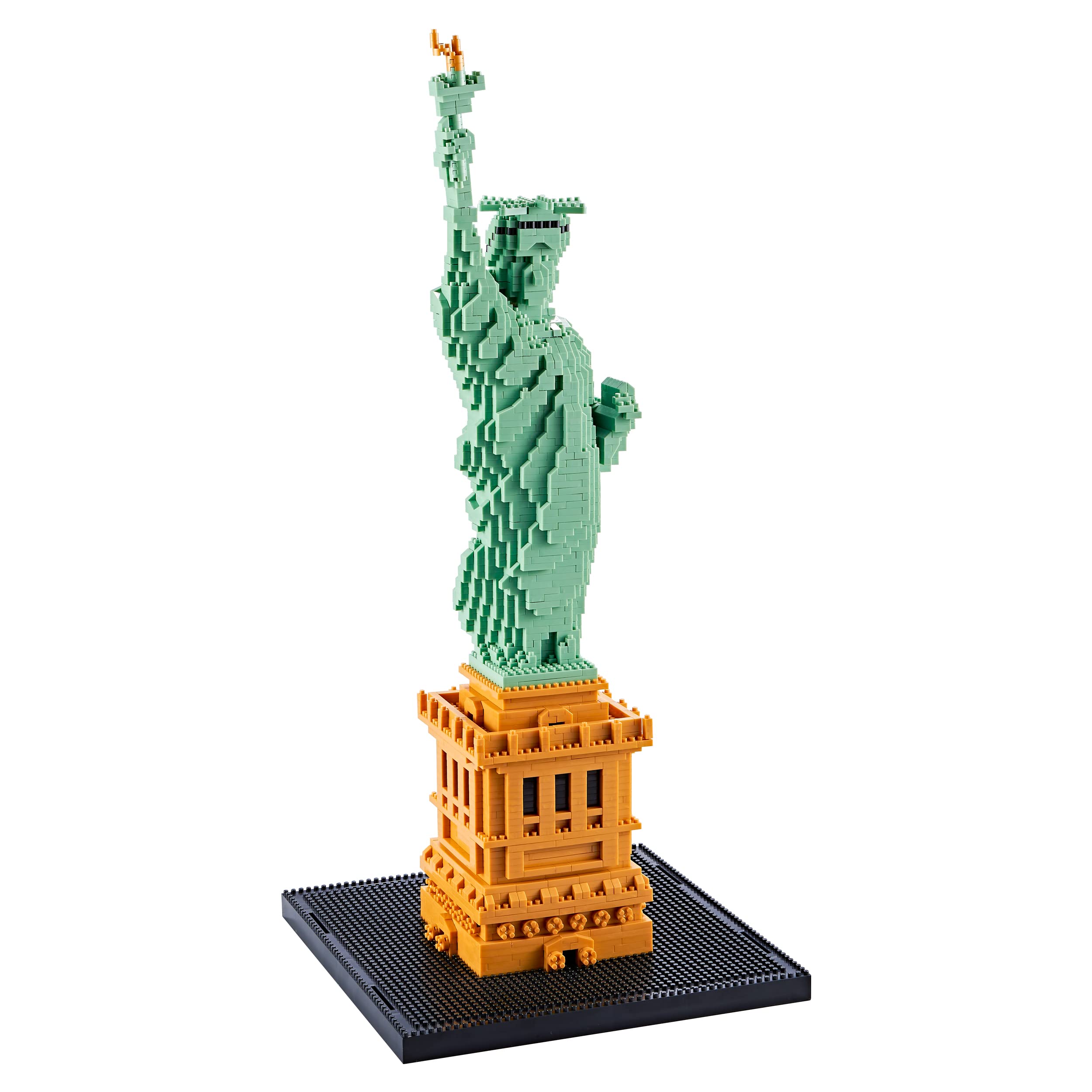 KLMEi Statue of Liberty Micro Blocks Building Sets Mini Bricks Building for Adults, New York Famous Landmark Architectural Model Toys for Kids Age of 14+ 2810 PCS