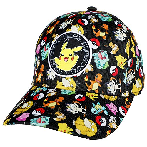 Bioworld Youth Pokemon Allover Pokemon Hat