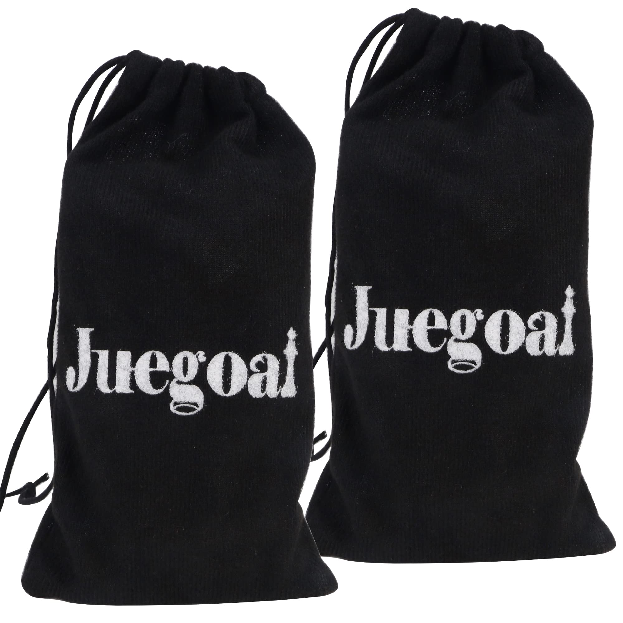 Juegoal 2 Pack Wooden Chess Pieces Only, 32 Pieces Each Wood Chessmen Pieces, 2.4 Inch King Figures Chess Game Pawns Figurine Pieces, Replacement of Missing Piece, Includes Storage Bag