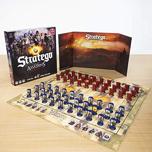Jumbo, Stratego - Assassin's Creed, Strategy Board Game, 2 Players, Ages 8 Year Plus