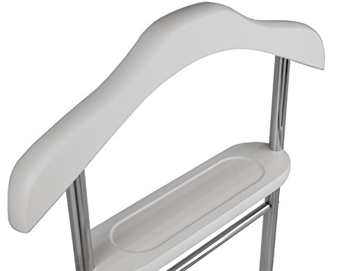 Proman Products VL17027 Fuji Twin Valet, 40" Height, White