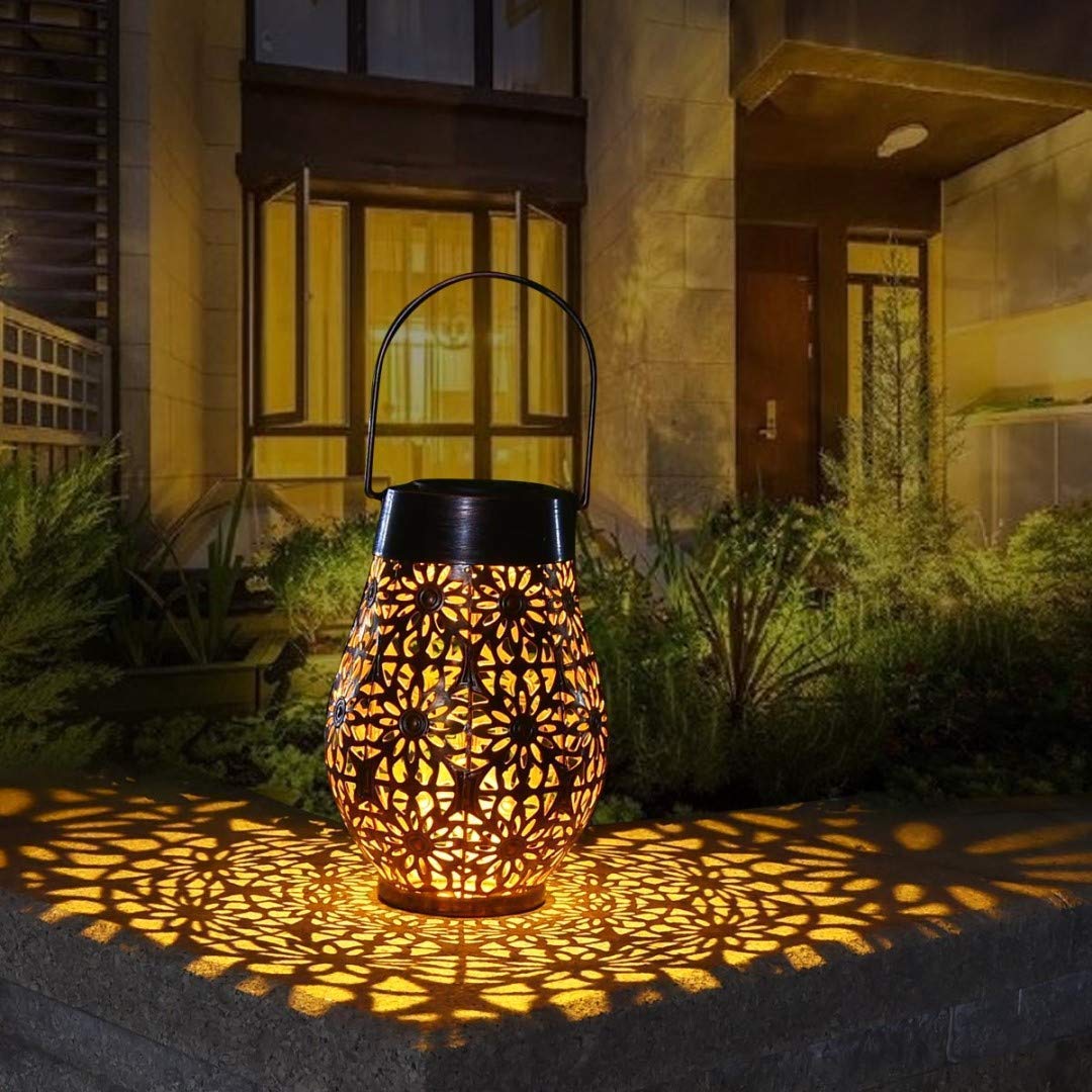 Lantern with SolarLights Decor for Patio 20,L8