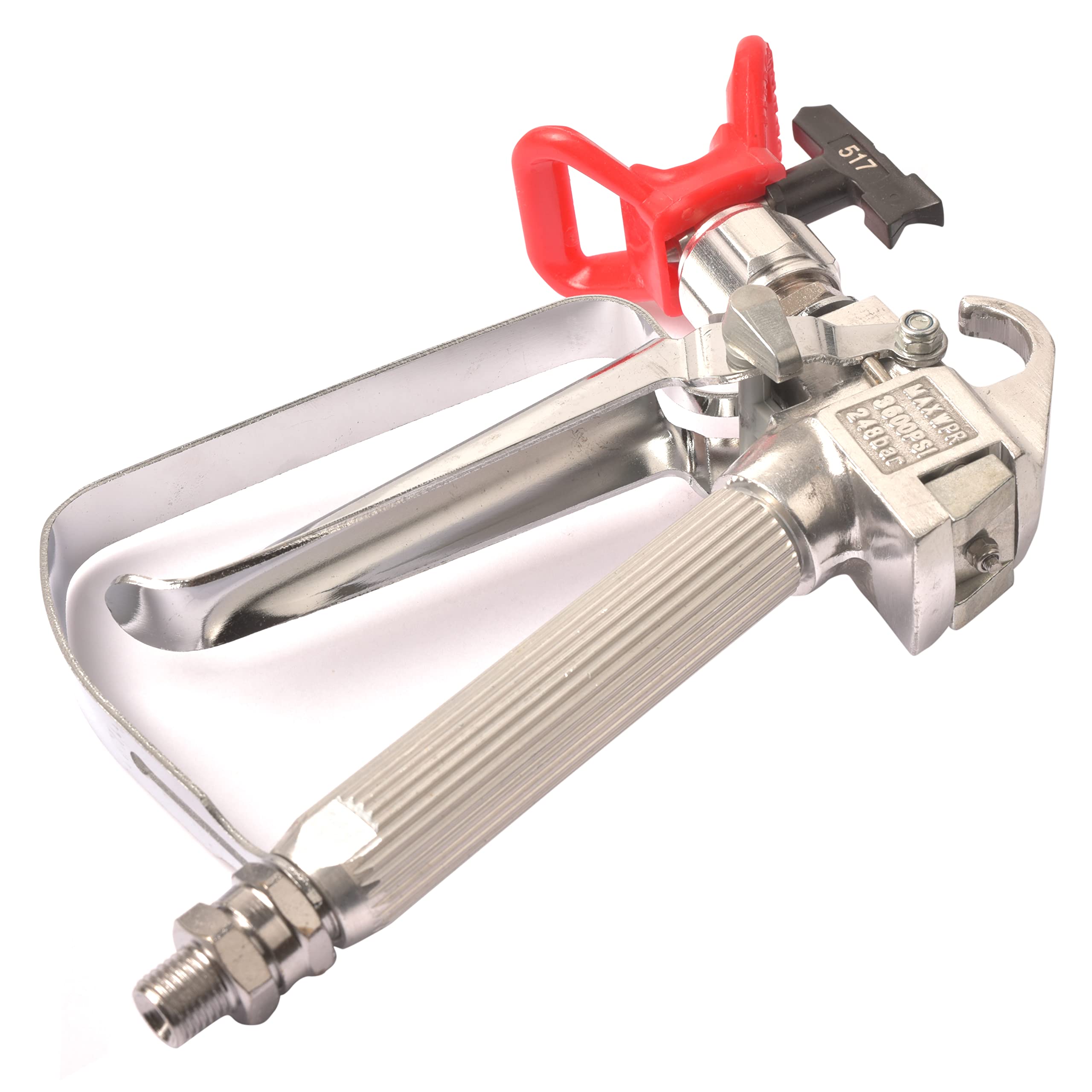 SZWENXIN Airless Paint Spray Gun 3600PSI 517 Tip with 10 inches Extension Rod for All Airless Paint Sprayer