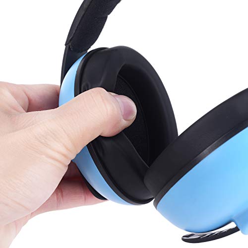 Baby Ear Protection 0-24 Months Infant Noise Cancelling Headphones for Sleeping Airplane Fireworks Loud Environments, Blue