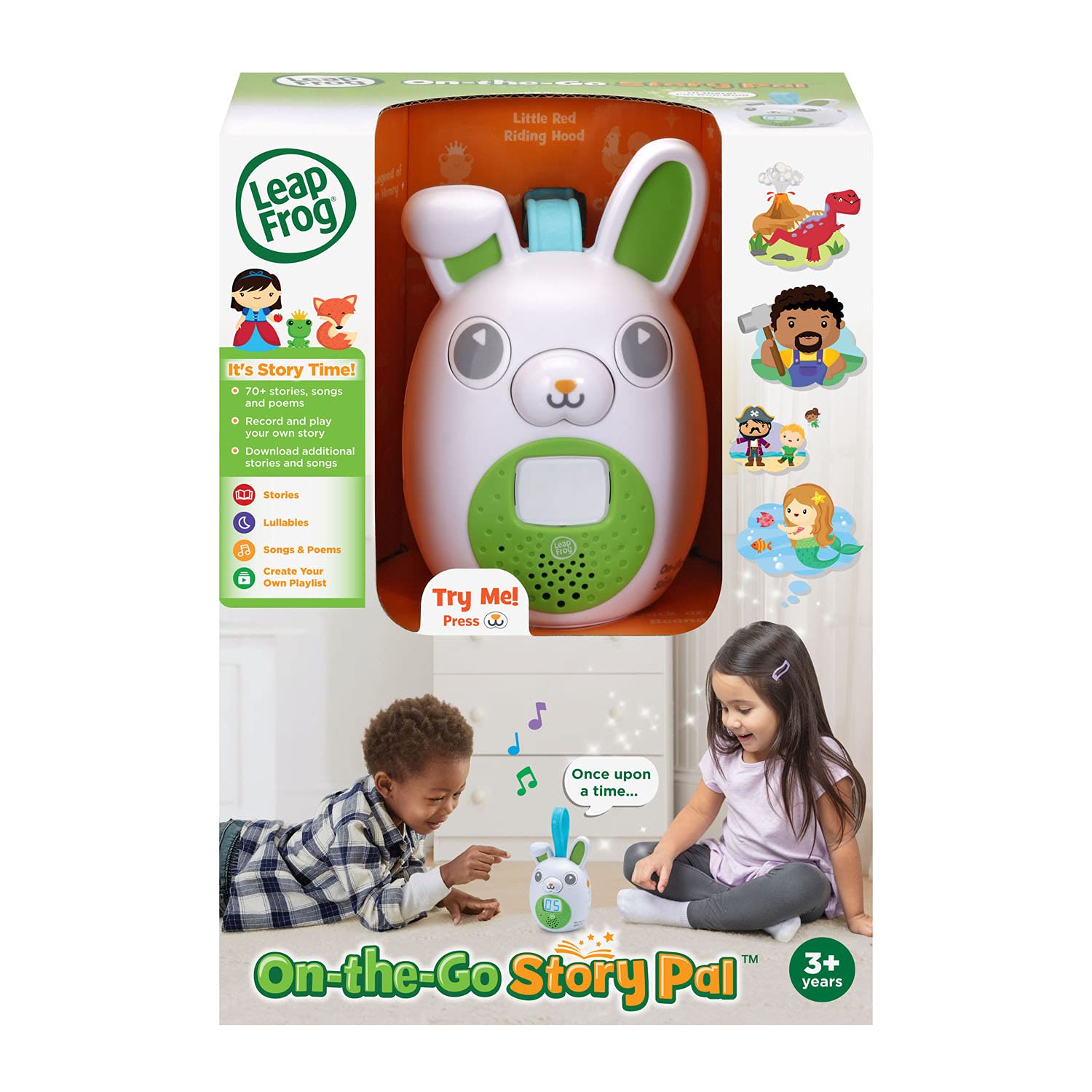 LeapFrog On-The-Go Story Pal Green