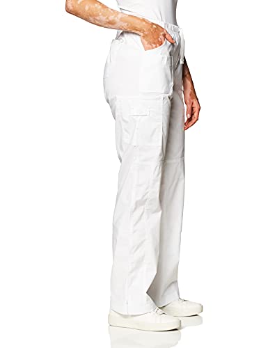 WonderWink womens Faith Multi-pocket Cargo Pants, True White, Medium US