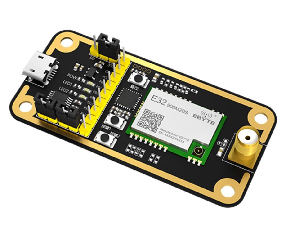 EBYTE SX1278 868MHz 915MHz Lora Test Board 20dbm E32-900MBL-01 USB Interface with Antenna and Power Supply
