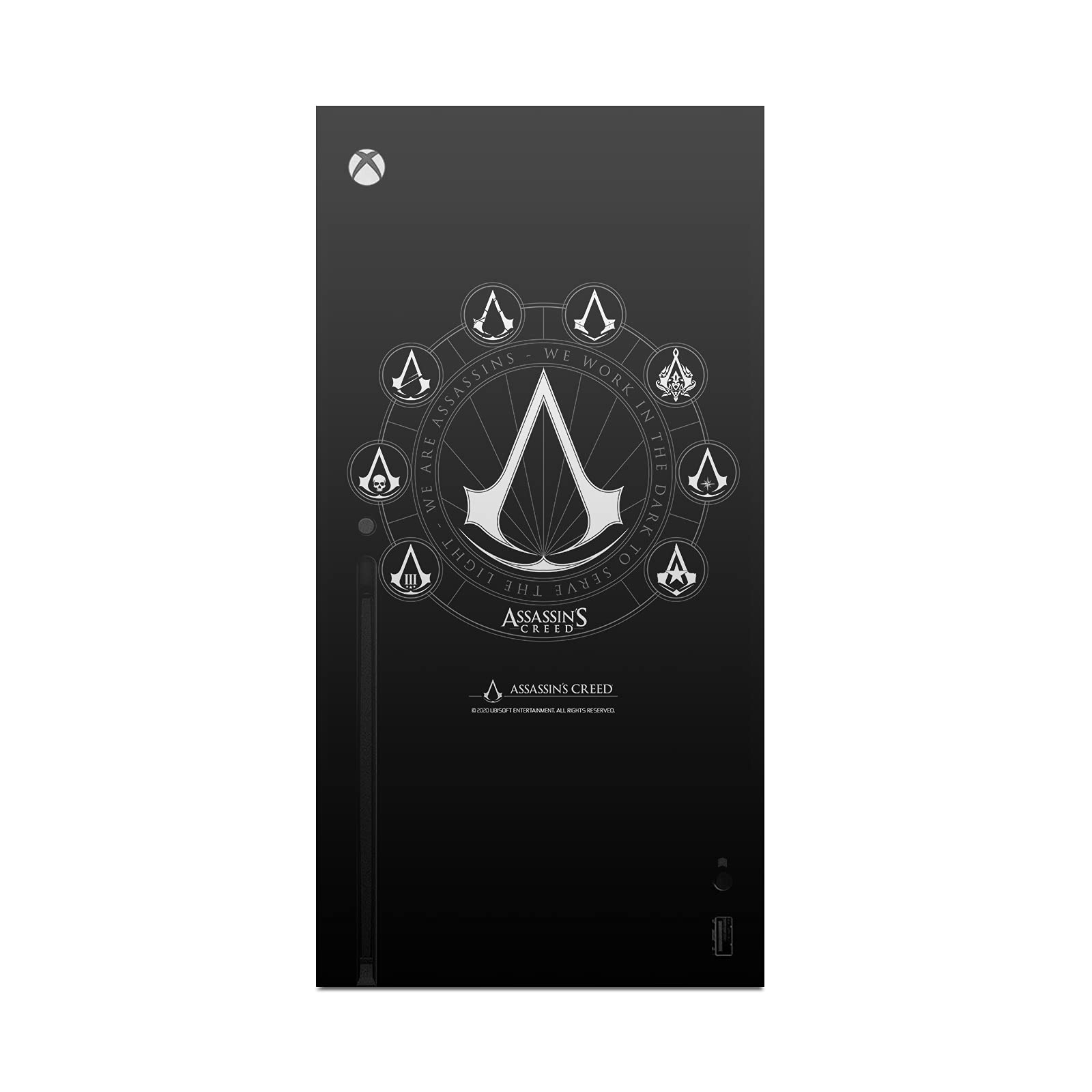 Head Case Designs Officially Licensed Assassin's Creed Crests Legacy Logo Vinyl Sticker Gaming Skin Decal Cover Compatible With Xbox Series X Console