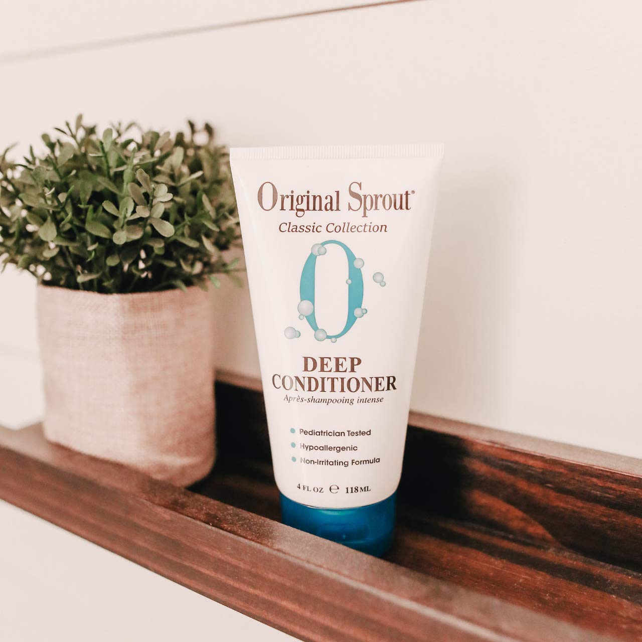 Original Sprout Deep Conditioner. Organic Vegan Deep Conditioning Treatment for Natural Hair Care. 4 Ounces. 2 Pack. (Packaging May Vary)