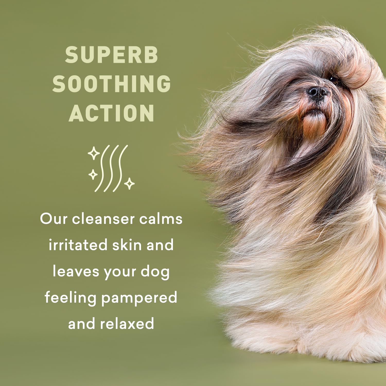 Dog Vinegar Rinse Cleanser | Best Dog Coat and Skin Cleanser | Helps Reduce Itchy and Scratching | Skin Calming | Natural Ingredients | Just Nutritive | 16 fl oz