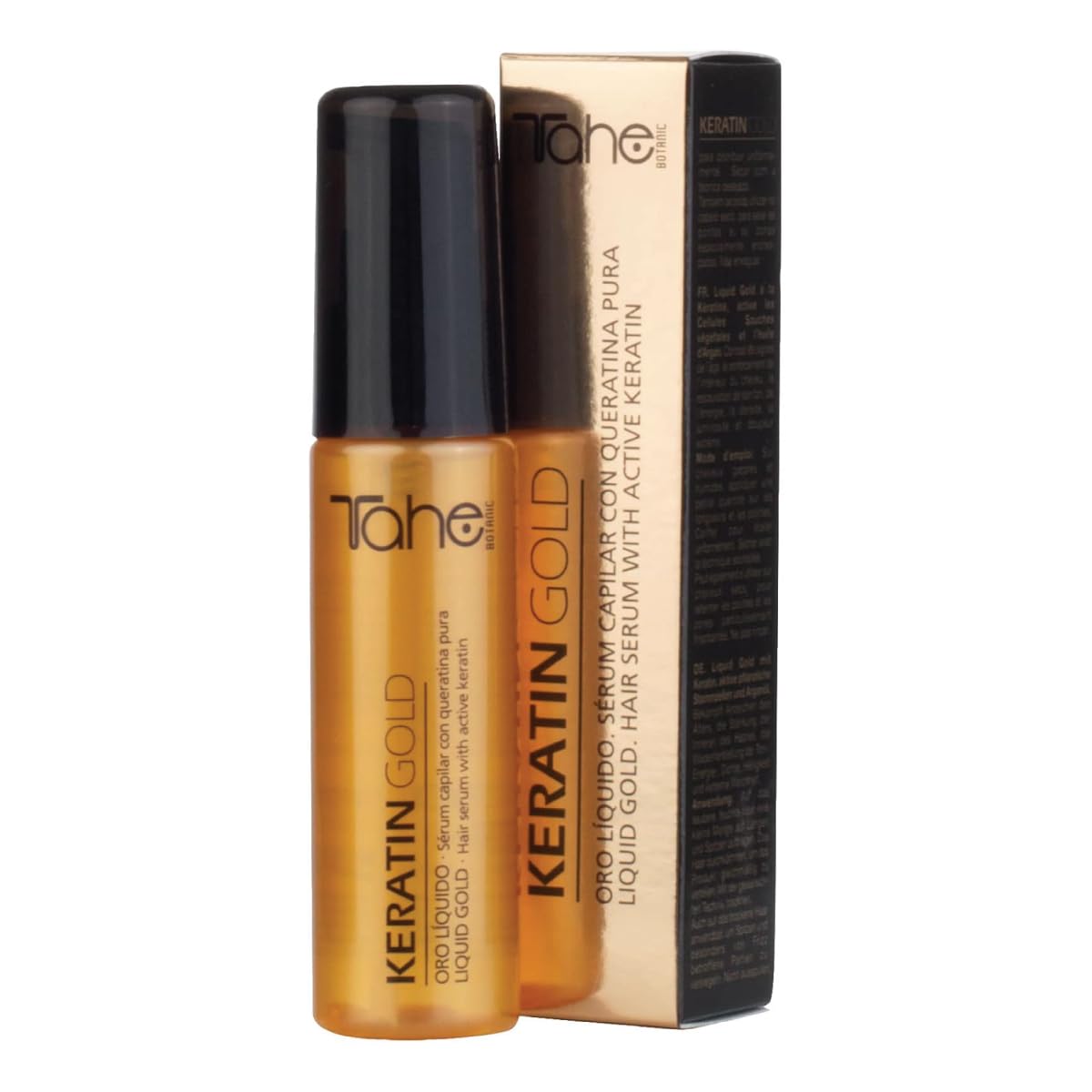TAHE Keratin Gold Shampoo 1000ml + FREE KERATIN GOLD SERUM 30ml (NEW PRESENTATION)