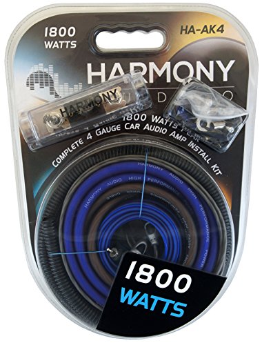Harmony Audio HA-R124 Subwoofer Single 12" Sub Box Bundle HA-A400.1 Amp Compatible with 2002-2009 GMC Envoy SUV